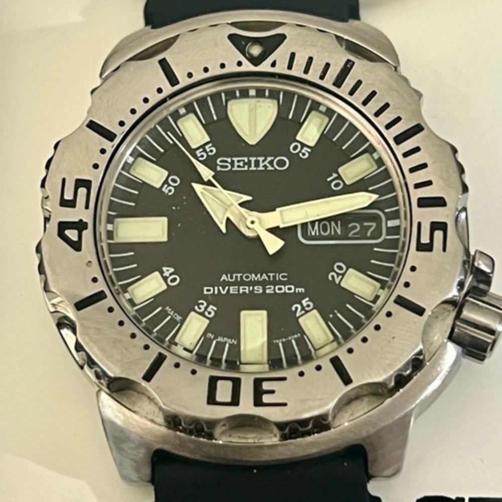 Seiko “Monster” Day Date Diver Men’s Watch - Gem